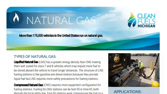 Natural Gas Fuel Profile | Clean Fuels Michigan
